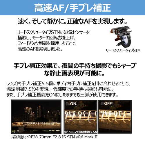 荻窪カメラのさくらや / キヤノン RF28-70mm F2.8 IS STM 荻窪カメラのさくらや / キヤノン RF28-70mm F2.8 IS STM